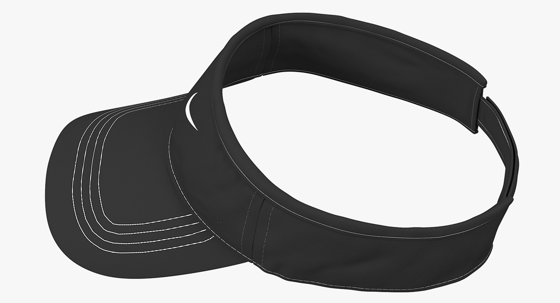 3D Adjustable Sun Visor Cap Model - TurboSquid 1385670