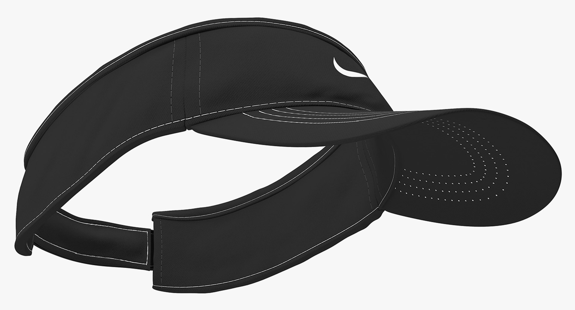 3D Adjustable Sun Visor Cap Model - TurboSquid 1385670