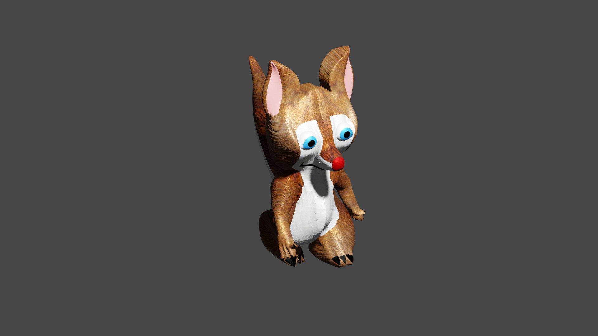 Squirrel Animal 3D Model - TurboSquid 1626972