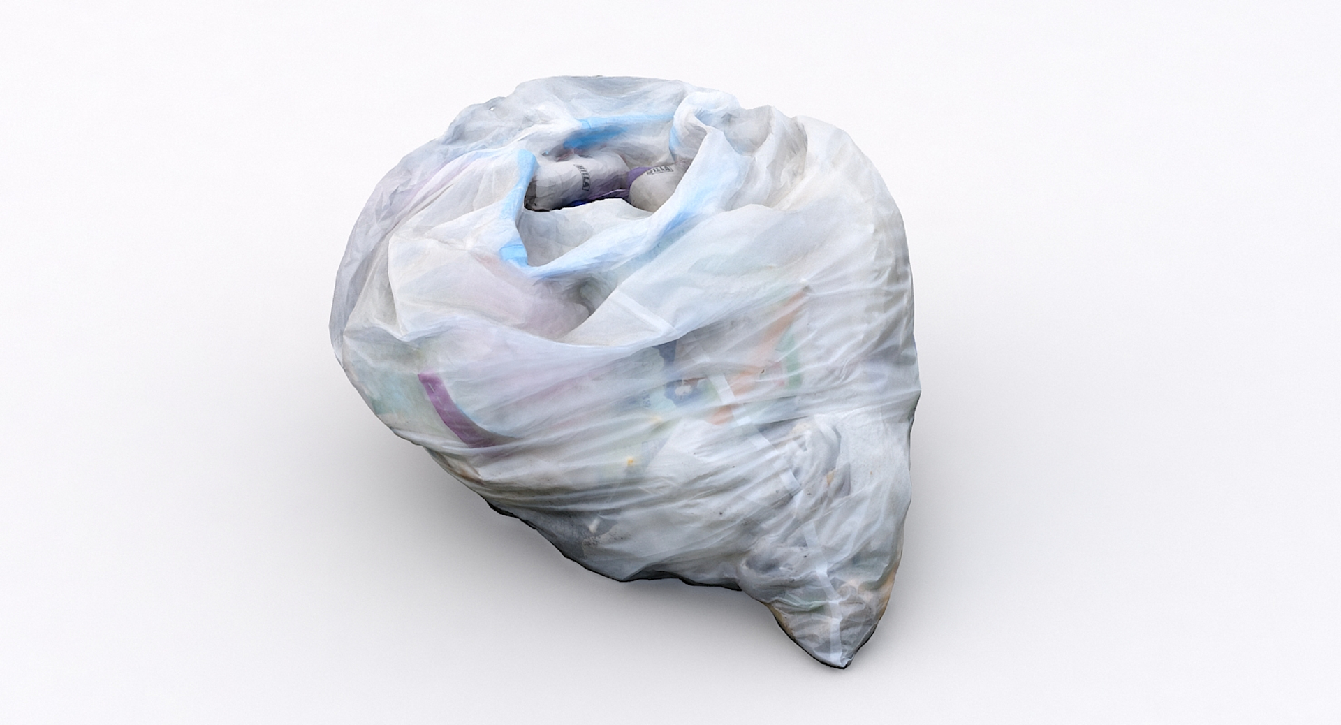3D Garbage Bag Model - TurboSquid 1341133