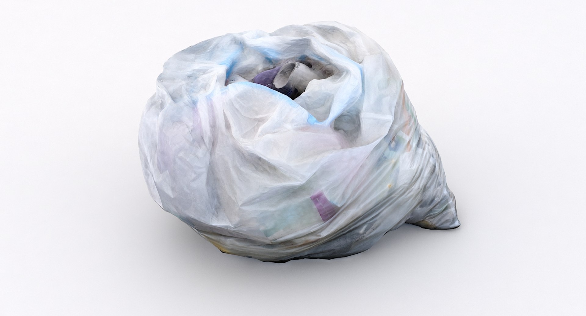 3D Garbage Bag Model - TurboSquid 1341133