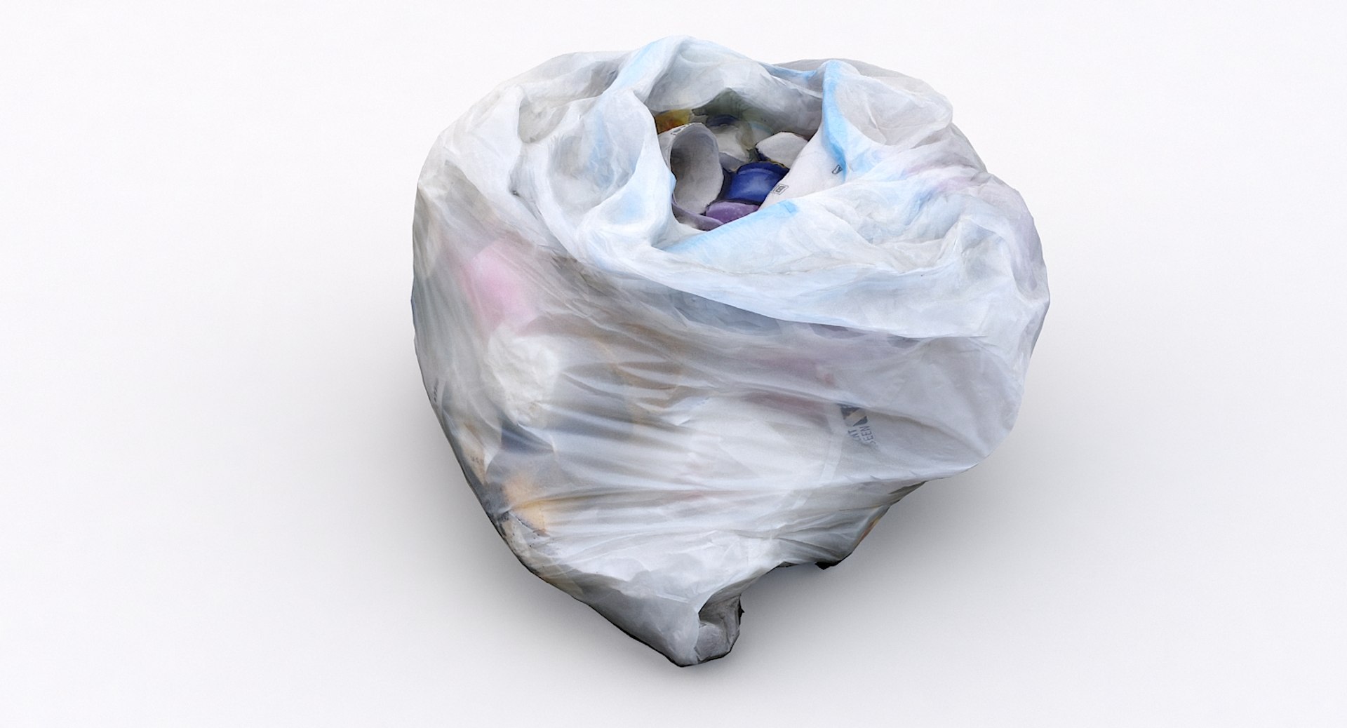 3D Garbage Bag Model - TurboSquid 1341133