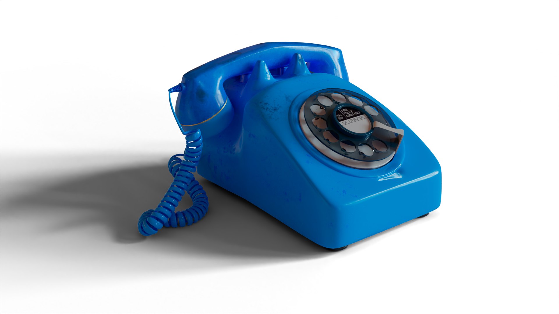 Dial Telephone Model - TurboSquid 1845592