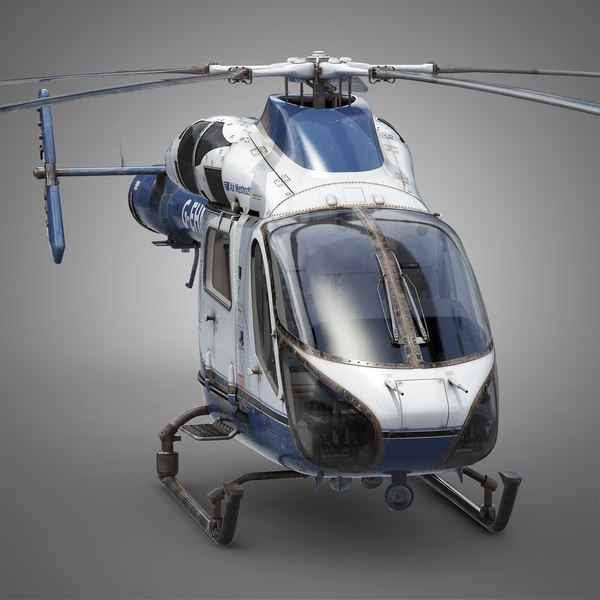 mcdonnell douglas md902 3d max