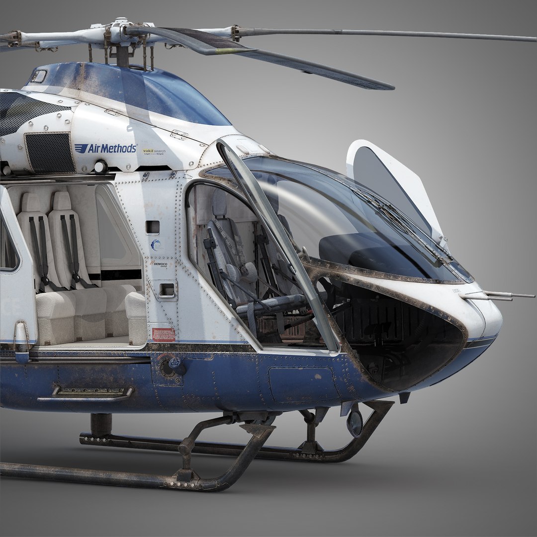 mcdonnell douglas md902 3d max