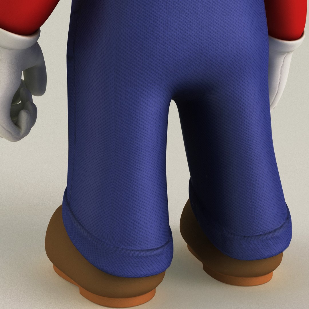 3d Super Mario Pose1