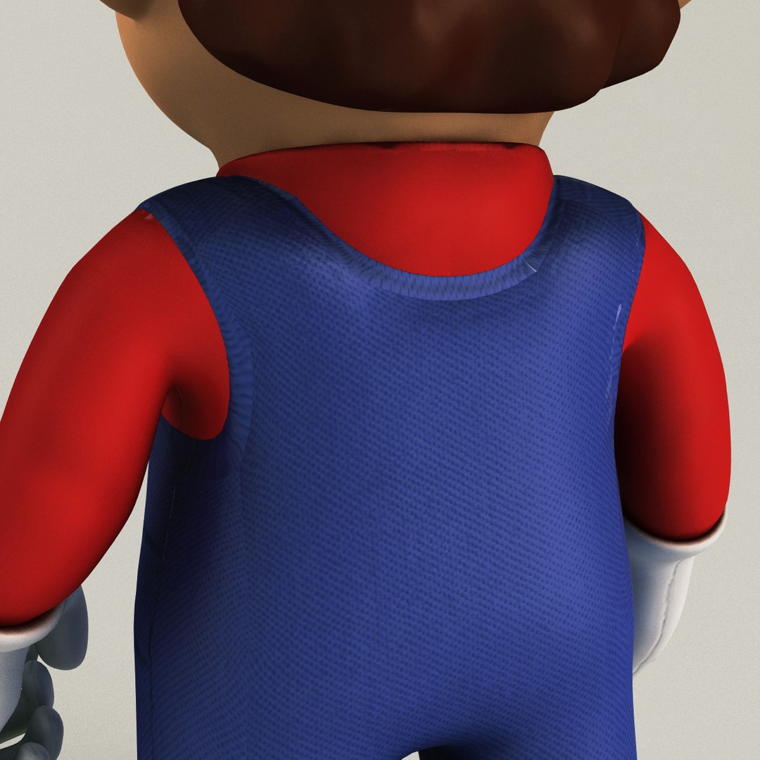 3d Super Mario Pose1