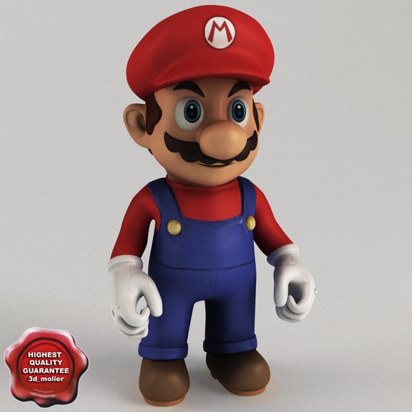 Mario 3D Models for Download | TurboSquid