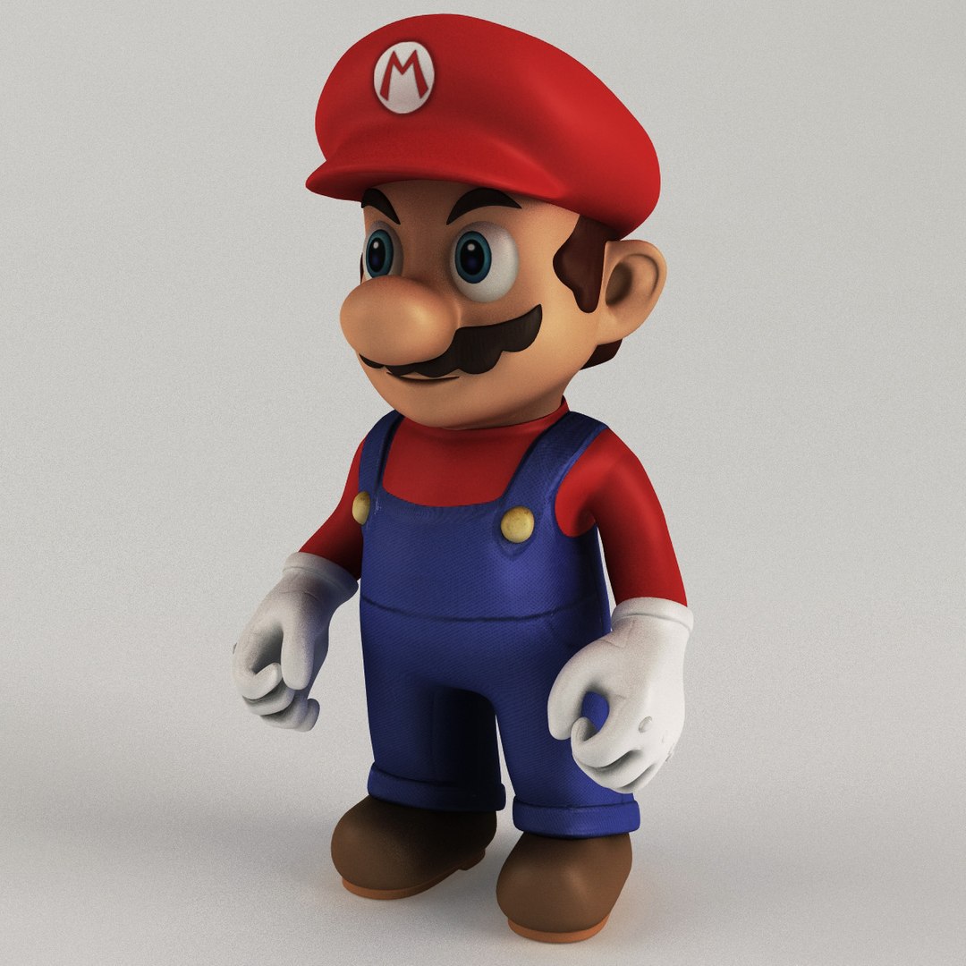 3d Super Mario Pose1