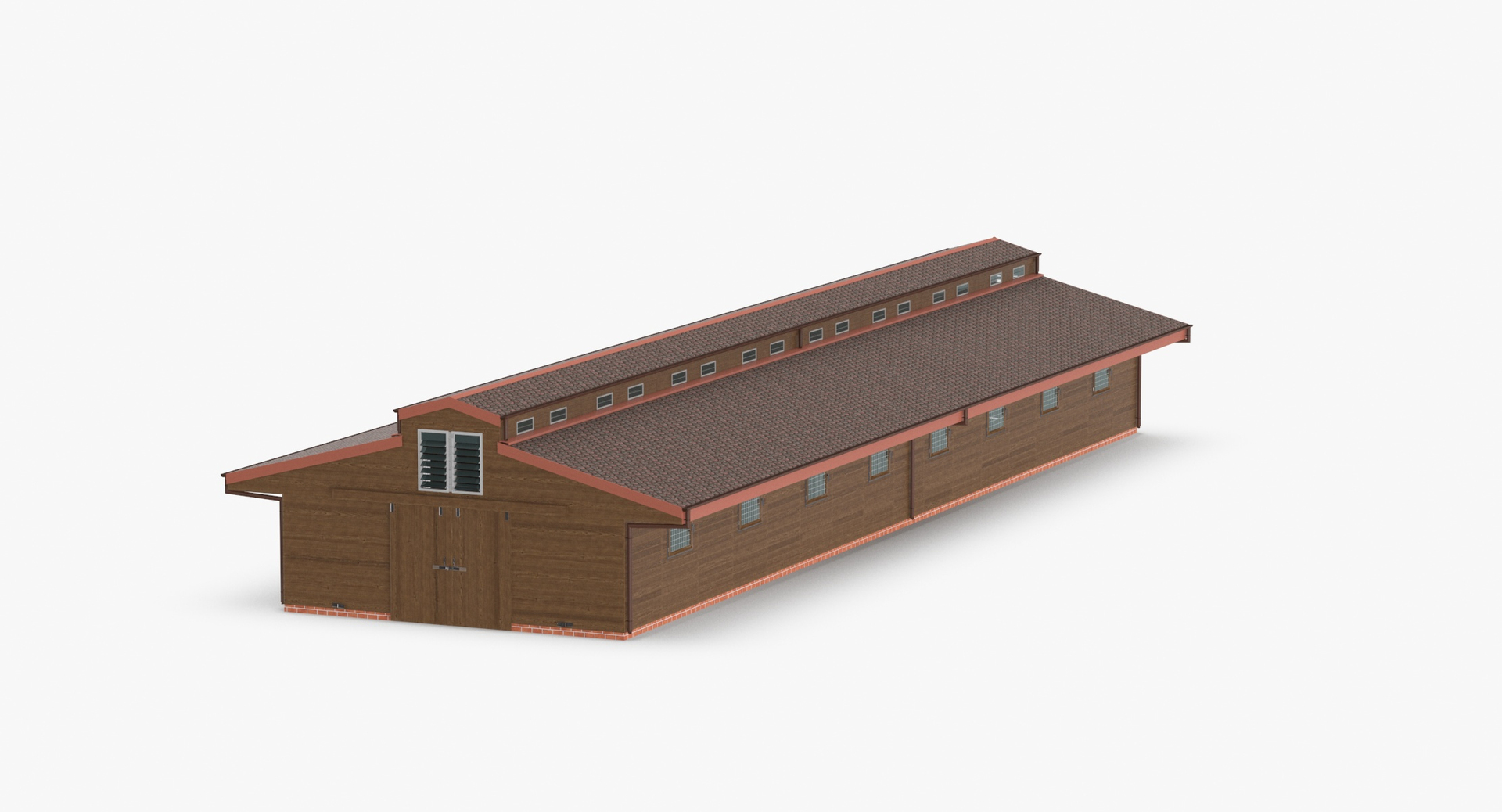 Horse Racing Track Stables 3D Model - TurboSquid 1651819
