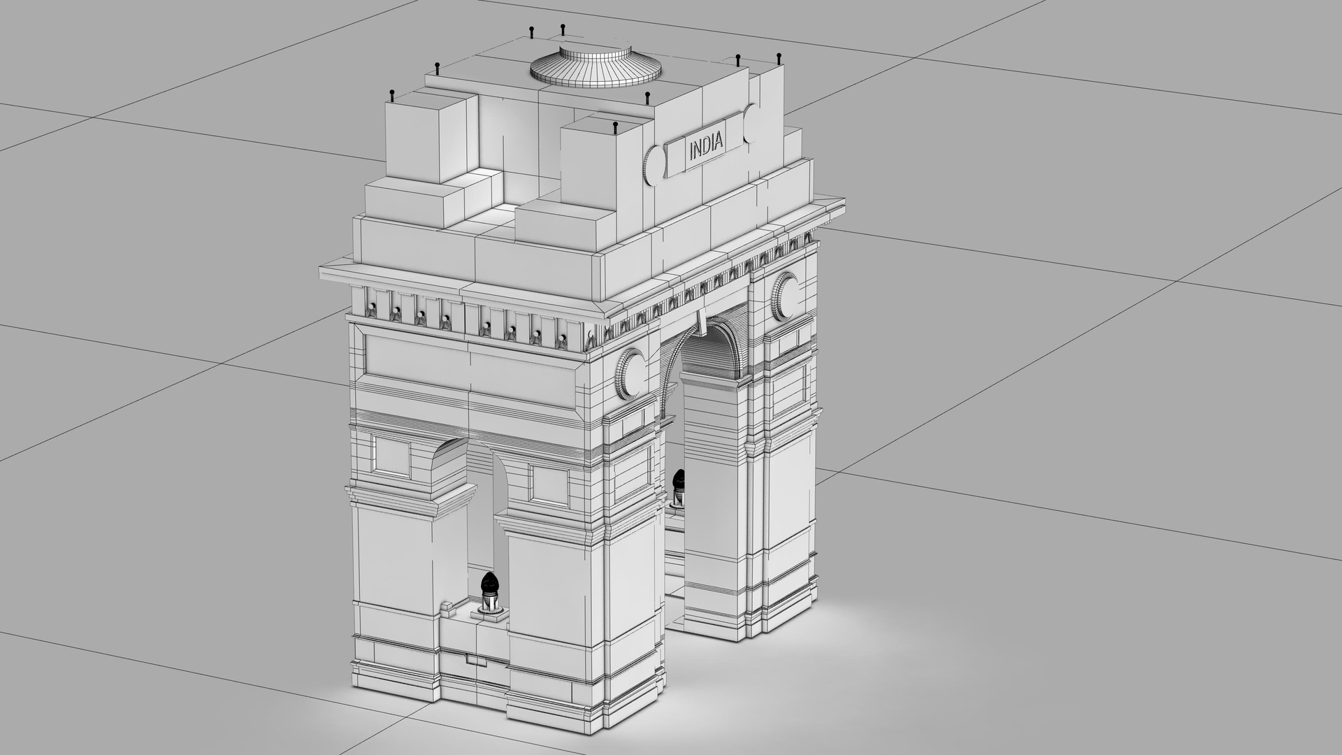 realistic indiagate max