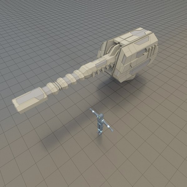3d energy cannon