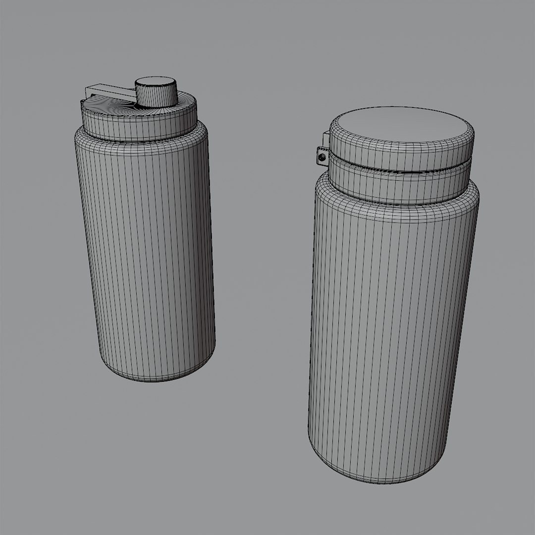 3D Insulated Water Bottle - TurboSquid 2205020