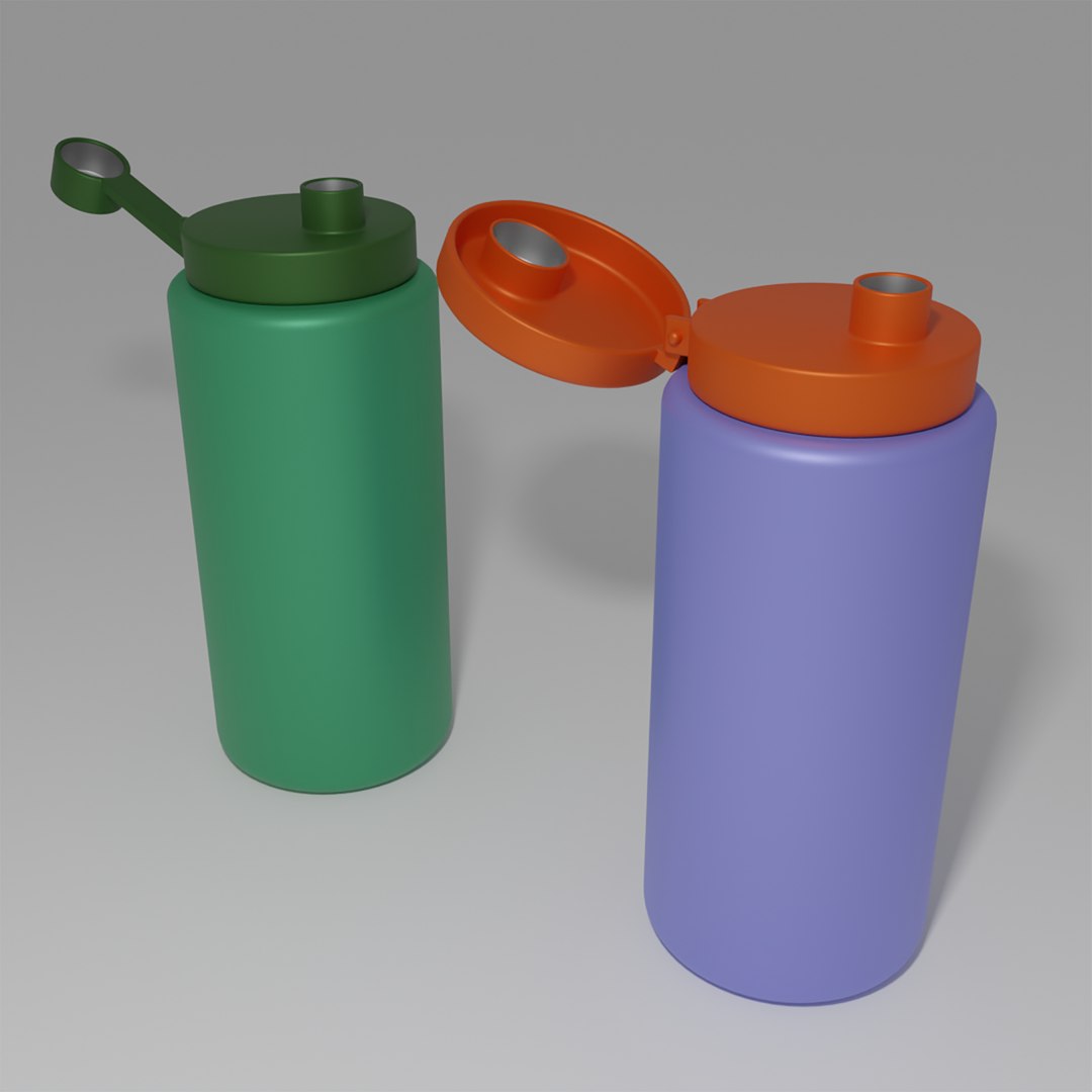 3D Insulated Water Bottle - TurboSquid 2205020