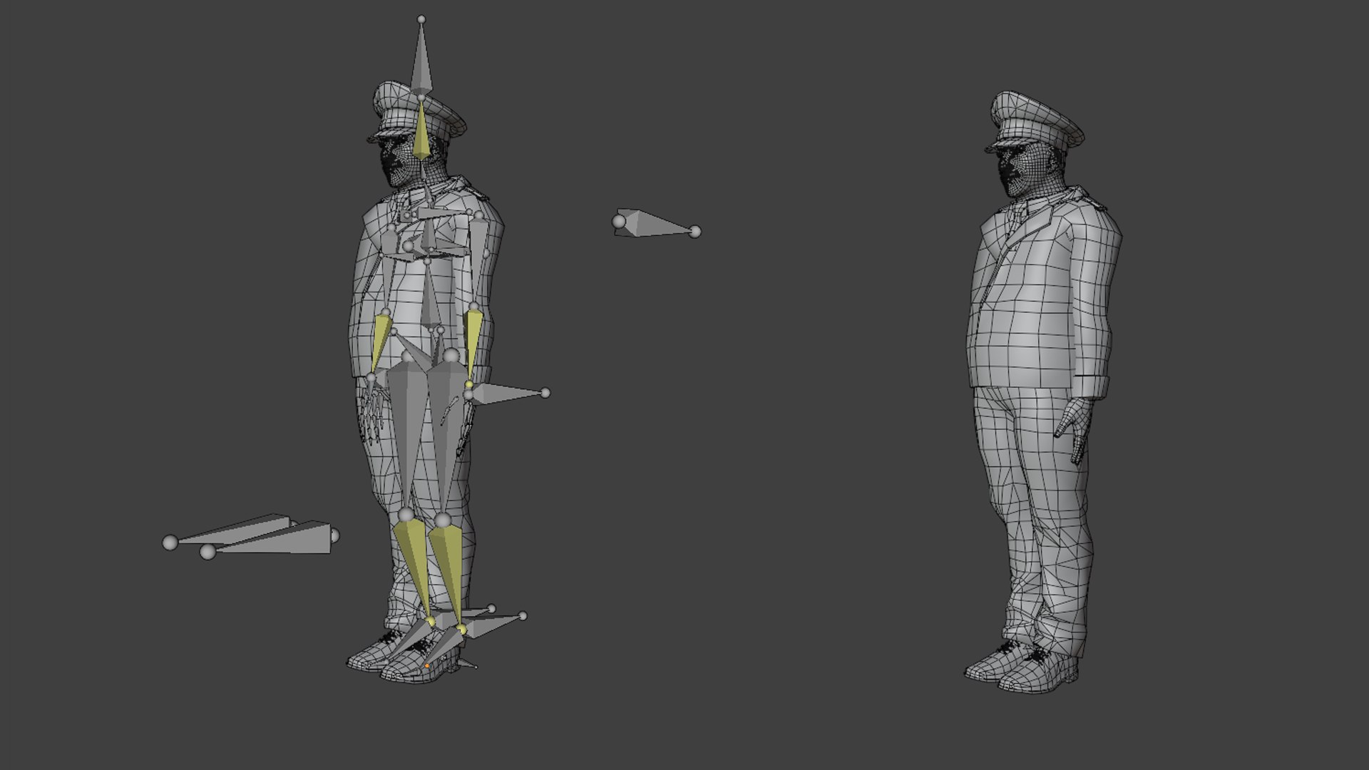 3D Rigged Soviet Marshall USSR WW2 Soldier Character - TurboSquid 2403034