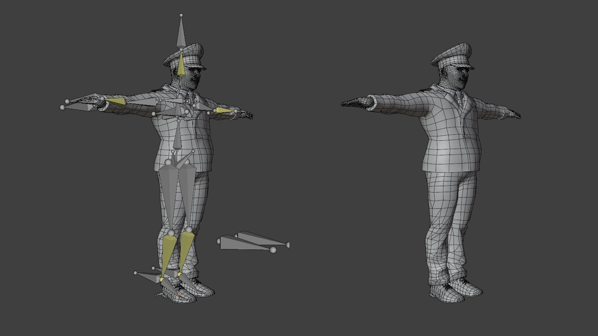 3D Rigged Soviet Marshall USSR WW2 Soldier Character - TurboSquid 2403034