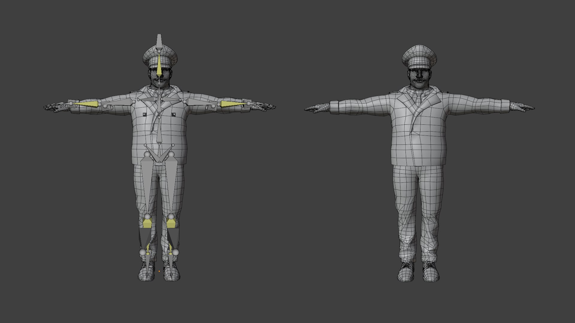 3D Rigged Soviet Marshall USSR WW2 Soldier Character - TurboSquid 2403034