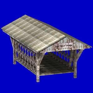 3D Covered Bridge Models - Browse & Download Formats - TurboSquid