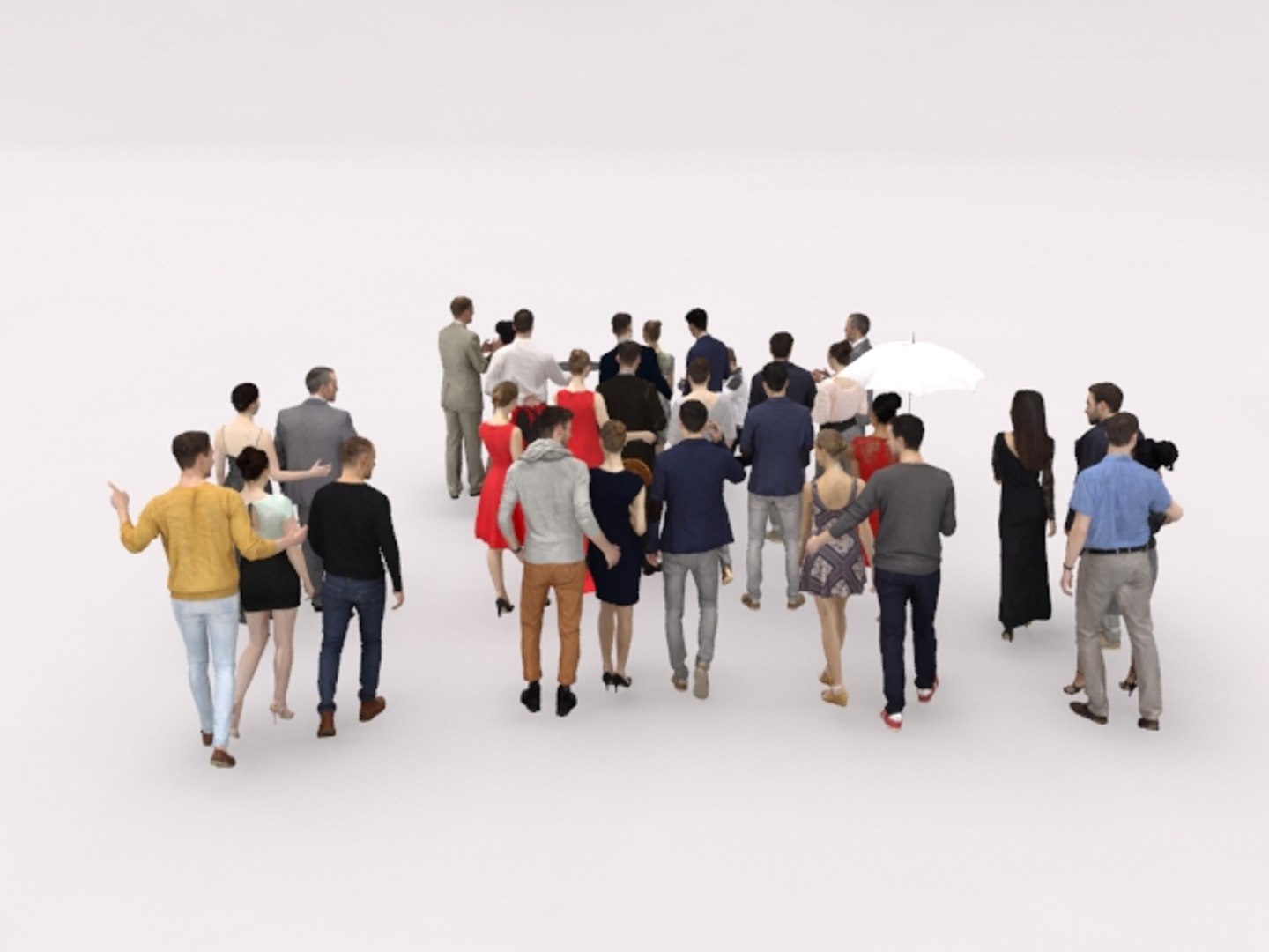 Scanned People Casual 3D Model - TurboSquid 1559314