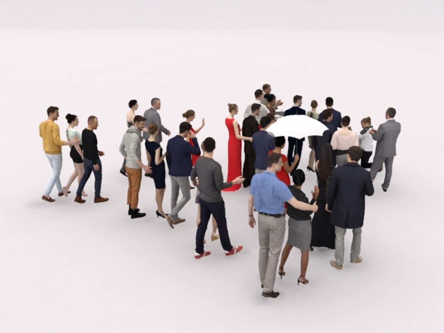 Scanned People Casual 3D Model - TurboSquid 1559314