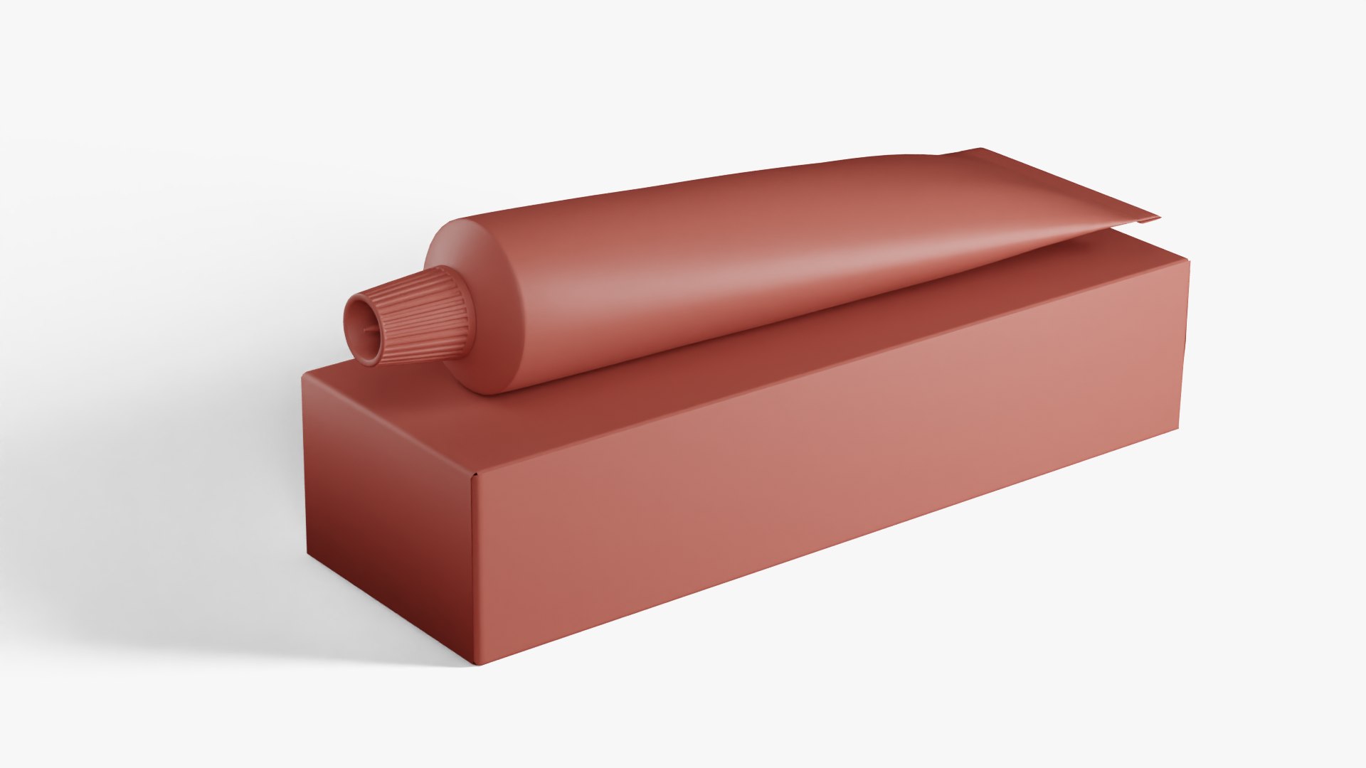 3D Realistic Metal Cream Tube Model - TurboSquid 2316578