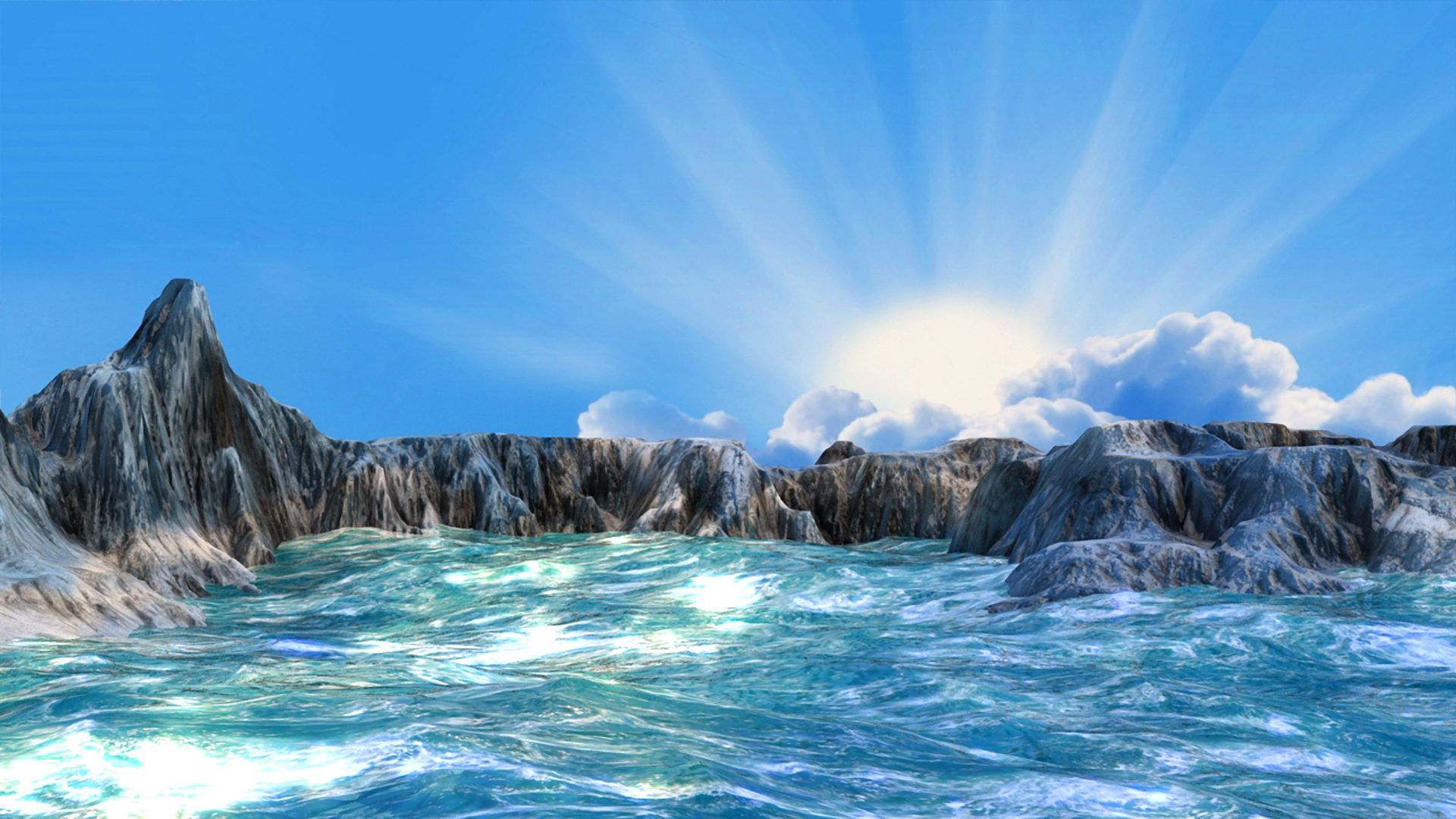 Sea water 3D model - TurboSquid 1699425