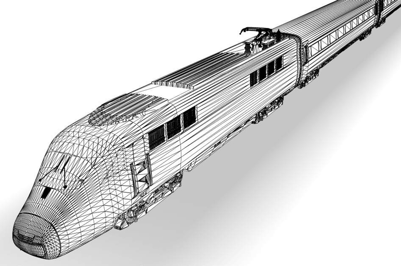 3ds Max Ice Train