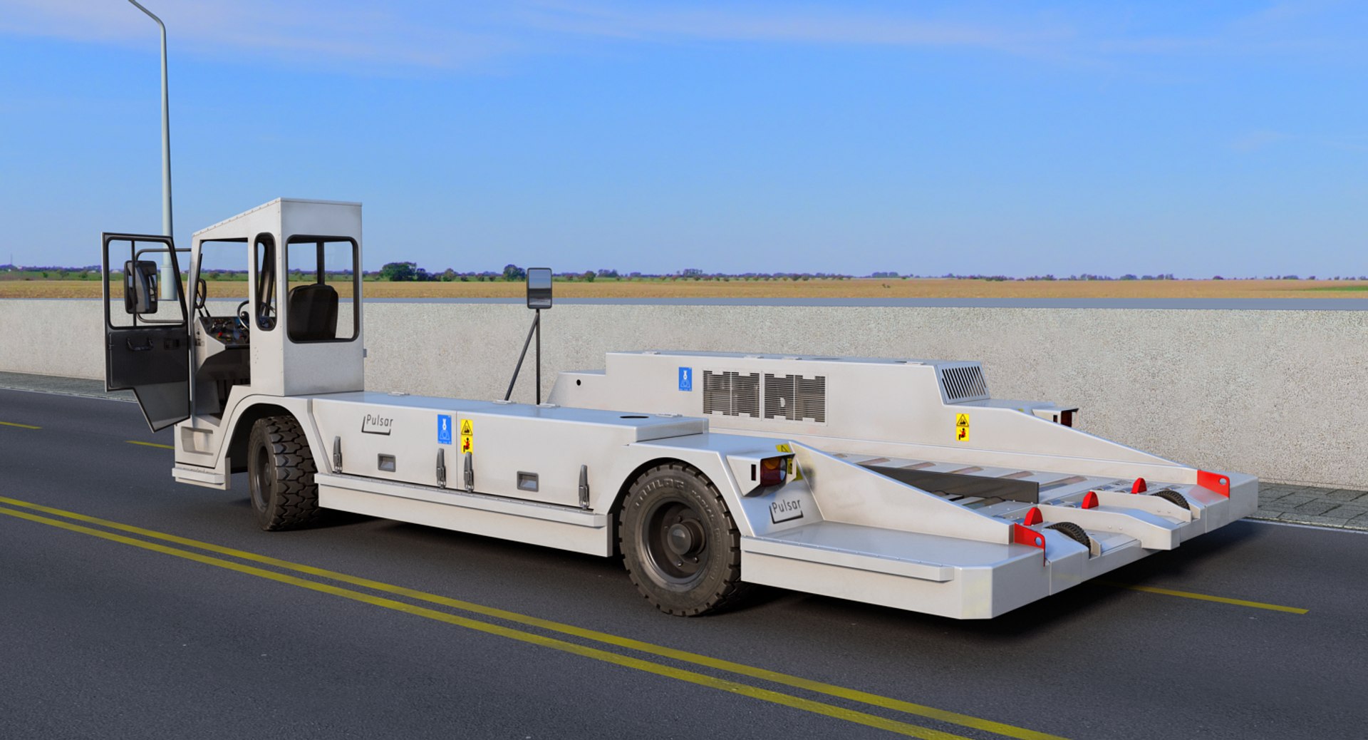 Max Airport Container Pallet Transporter