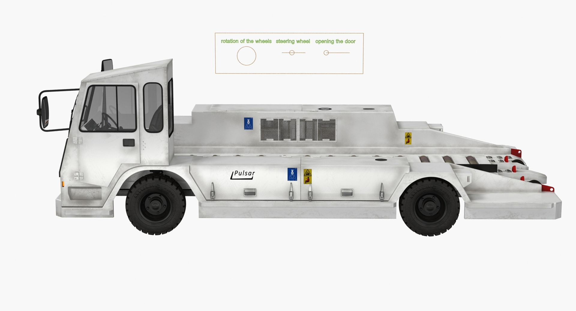 Max Airport Container Pallet Transporter