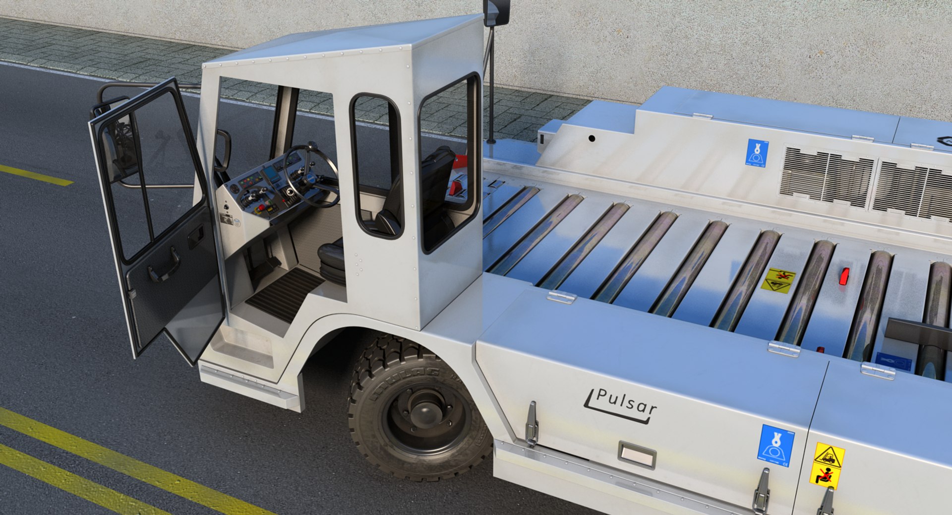 Max Airport Container Pallet Transporter