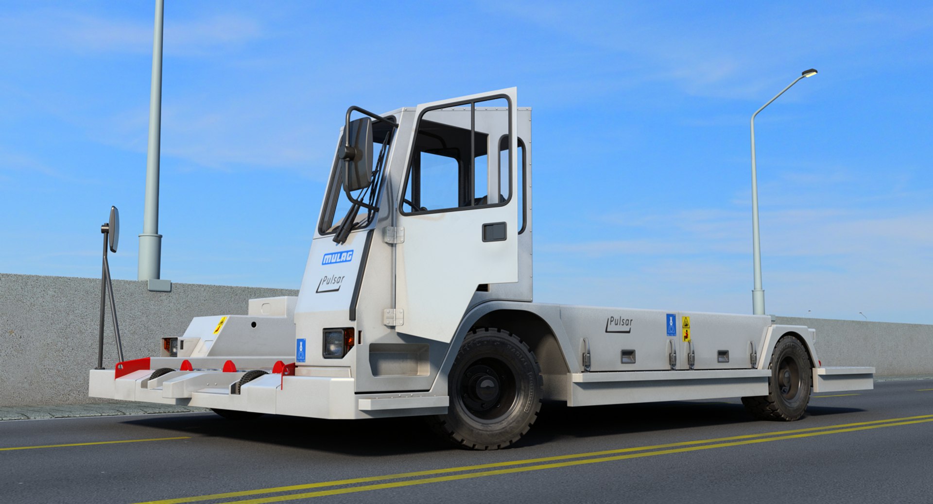 Max Airport Container Pallet Transporter