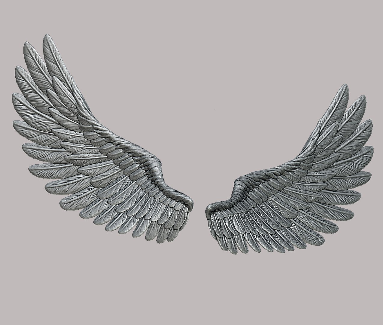 3D Wings Jewelry - TurboSquid 1607404