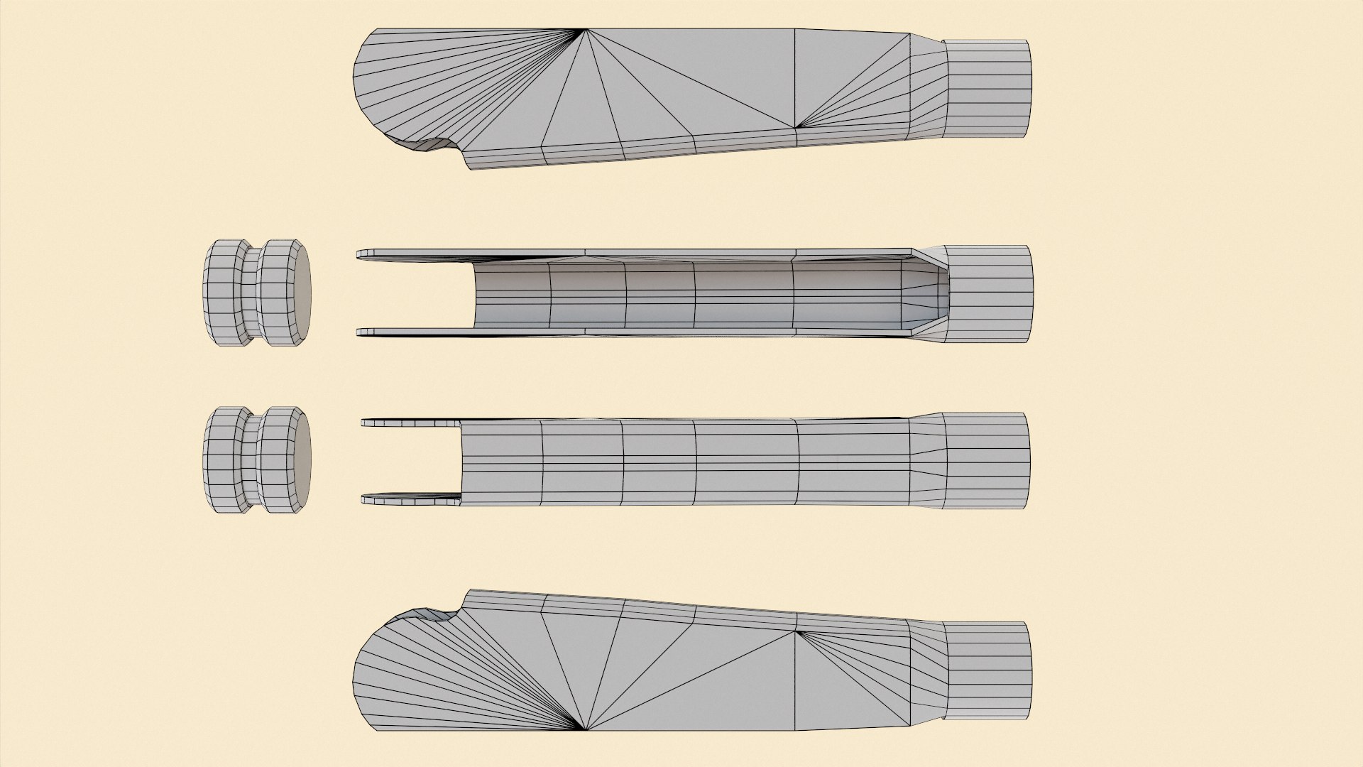 3D Model Adjustable Pipe Wrench AAA Game Ready Prop Asset - TurboSquid 2030782