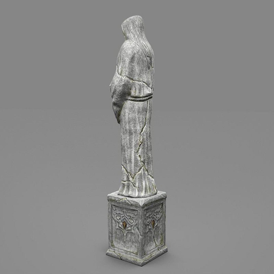 stone statue 3d model
