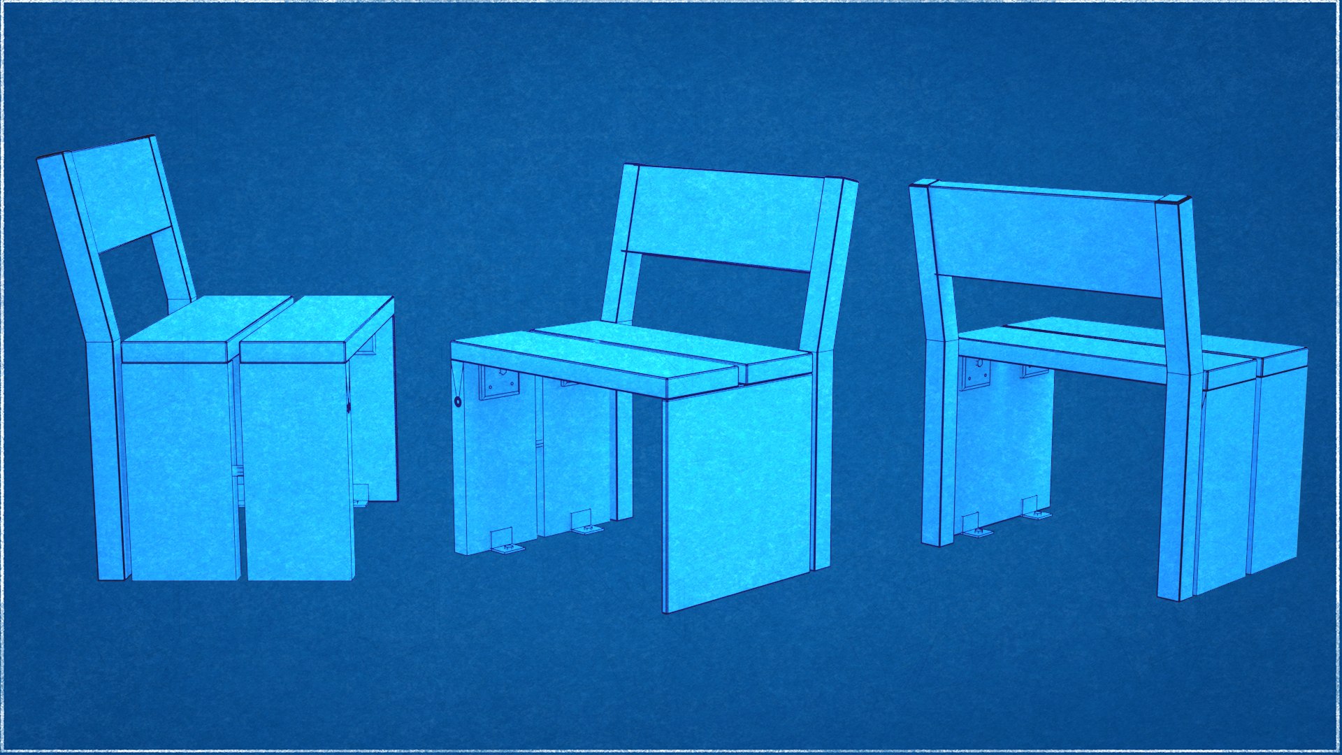 Collection of three Forum benches Low-Poly 3D model - TurboSquid 2136400