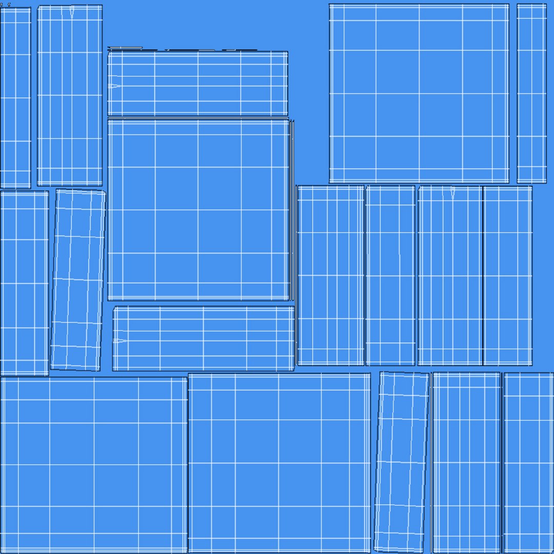 3D Blue Cake Box - TurboSquid 2190076