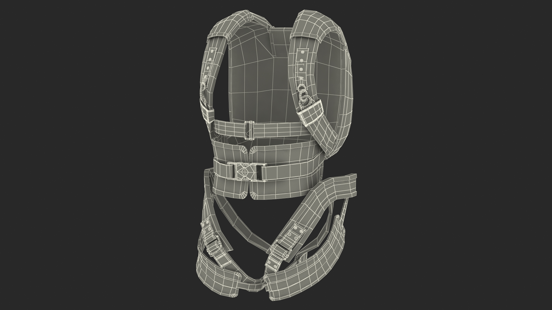Backpack Parachute 3D - TurboSquid 1734580