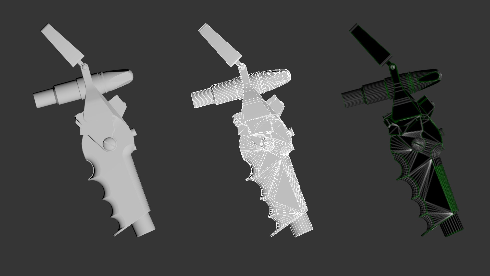 Sci-fi Hand Welder 3D Model - TurboSquid 1691568