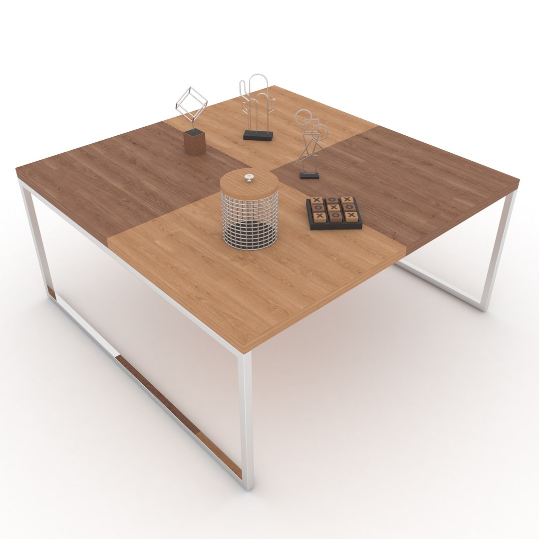Modern Decorative Objects Coffee Table 3D Model - TurboSquid 1336509