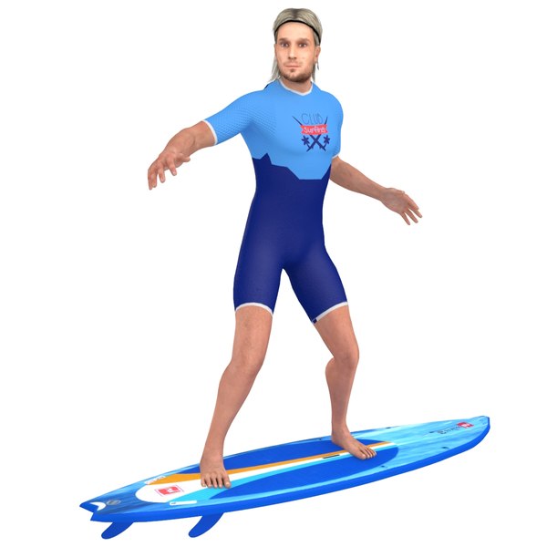 Surfer 3D Models for Download | TurboSquid