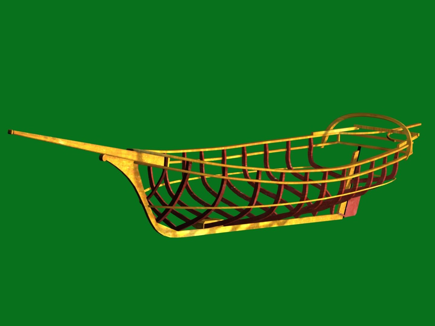 Joshua Slocum Spray Sloop 3d Model