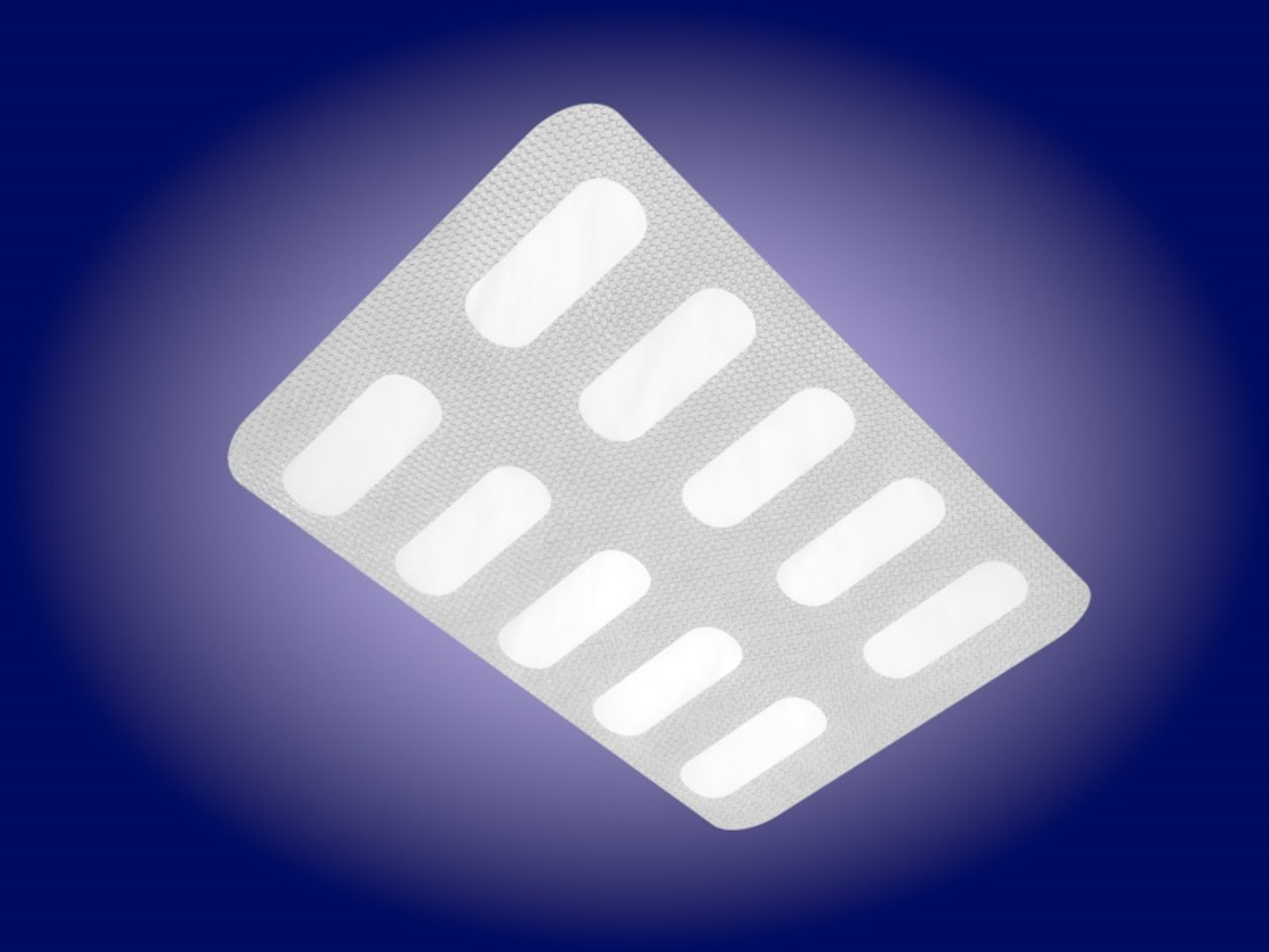 Capsules Pill Pack 3d Model