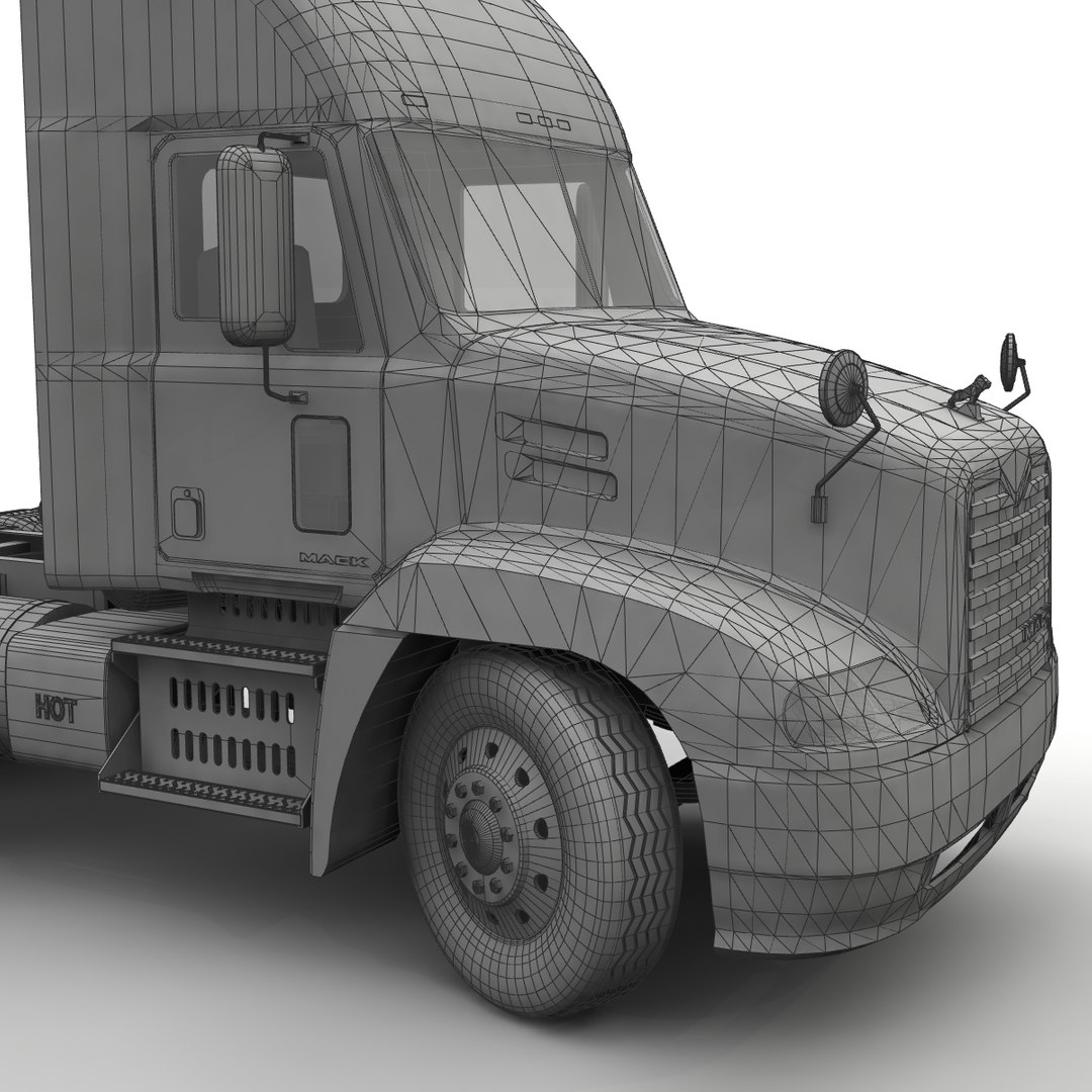 Mack Aerocover 3d Model