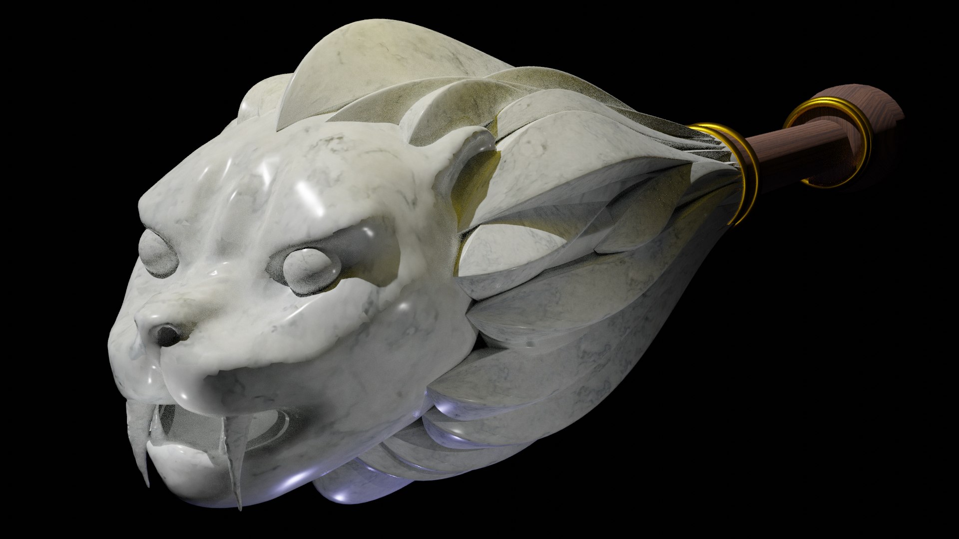 3D Model Heracles' Club - Record Of Ragnarok - TurboSquid 1736836