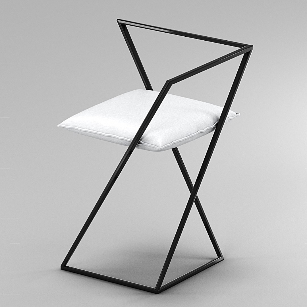 Z Chair Unity Low-poly 3D Model - TurboSquid 1283342