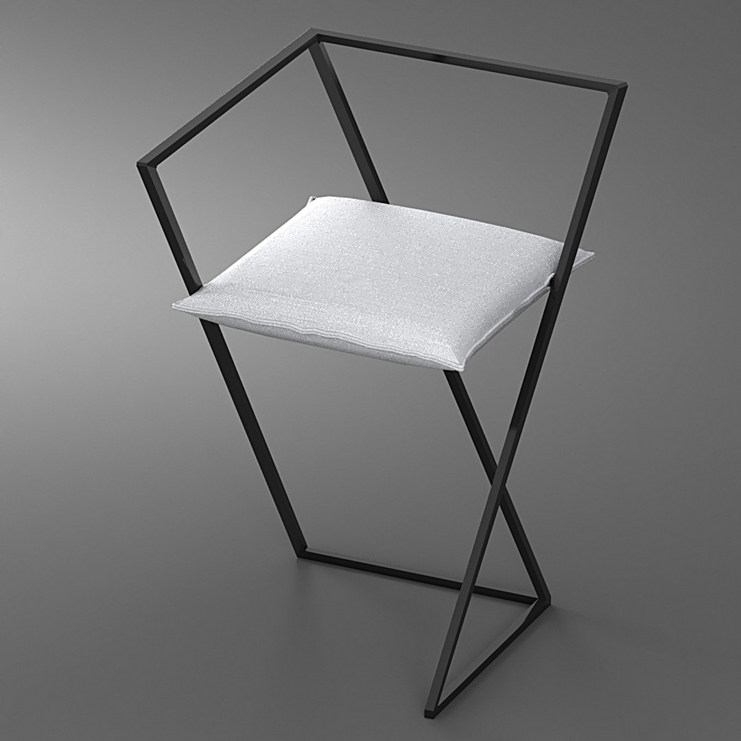 Z Chair Unity Low-poly 3D Model - TurboSquid 1283342