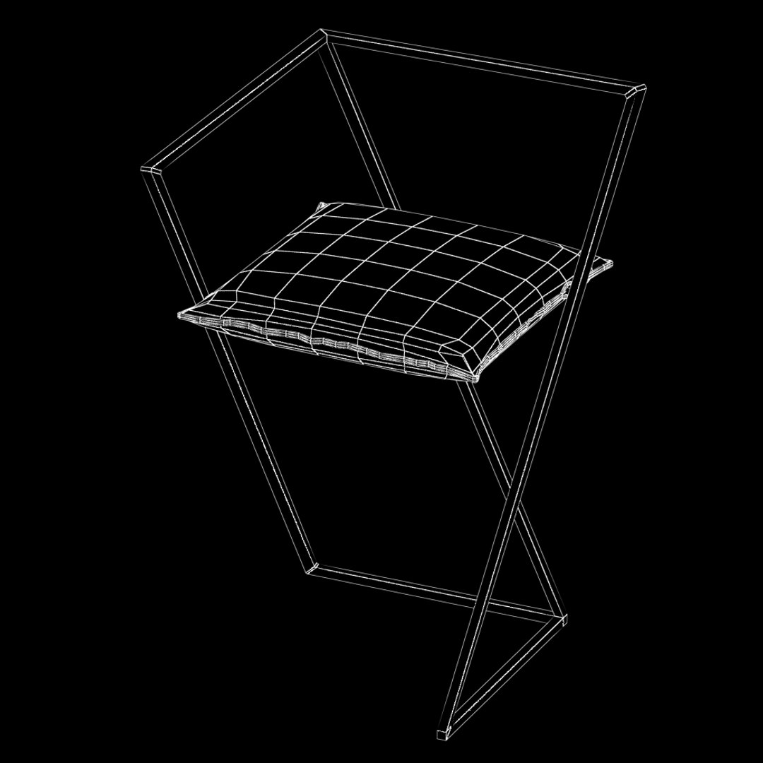 Z Chair Unity Low-poly 3D Model - TurboSquid 1283342