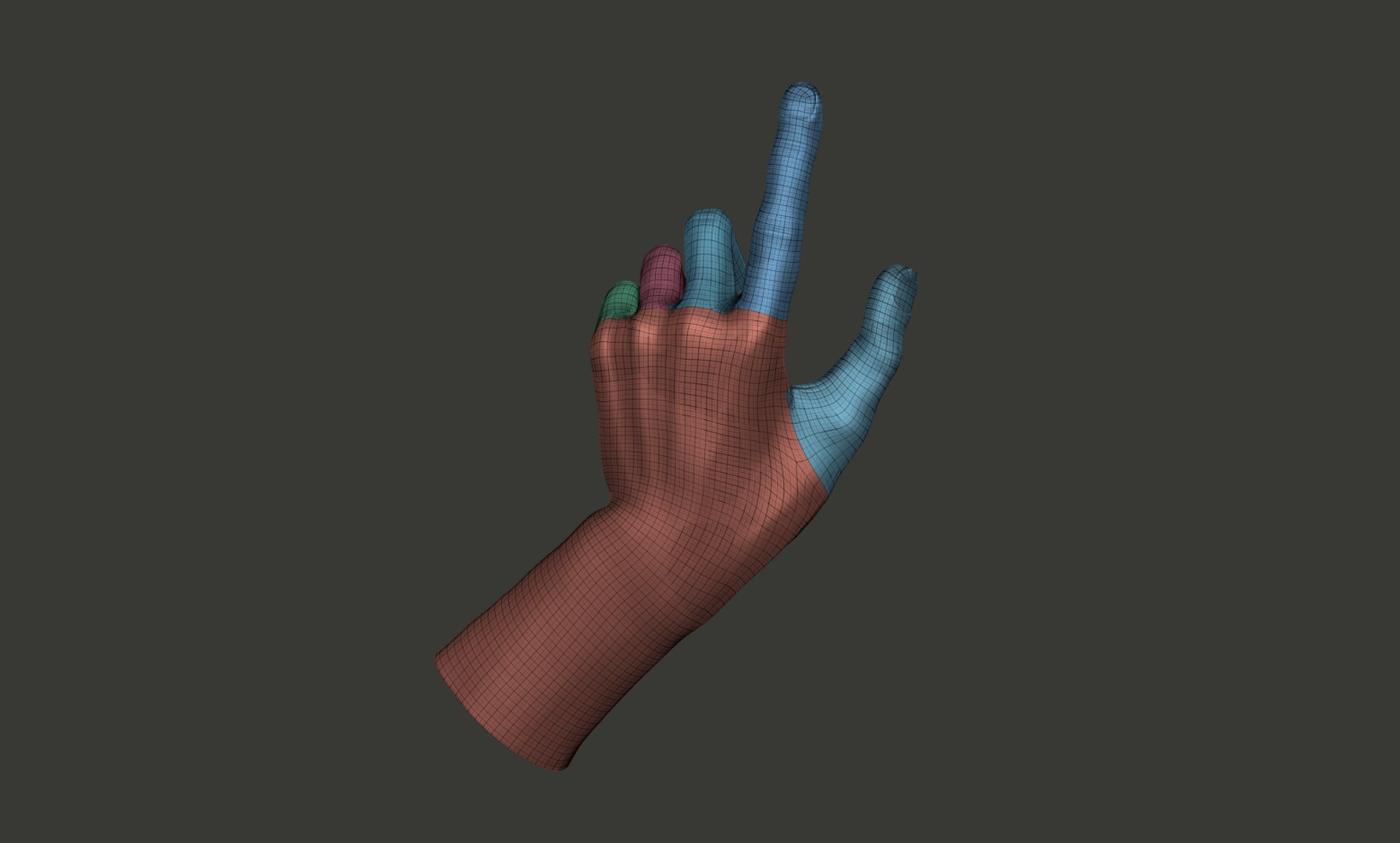 Hand Model - TurboSquid 1380551