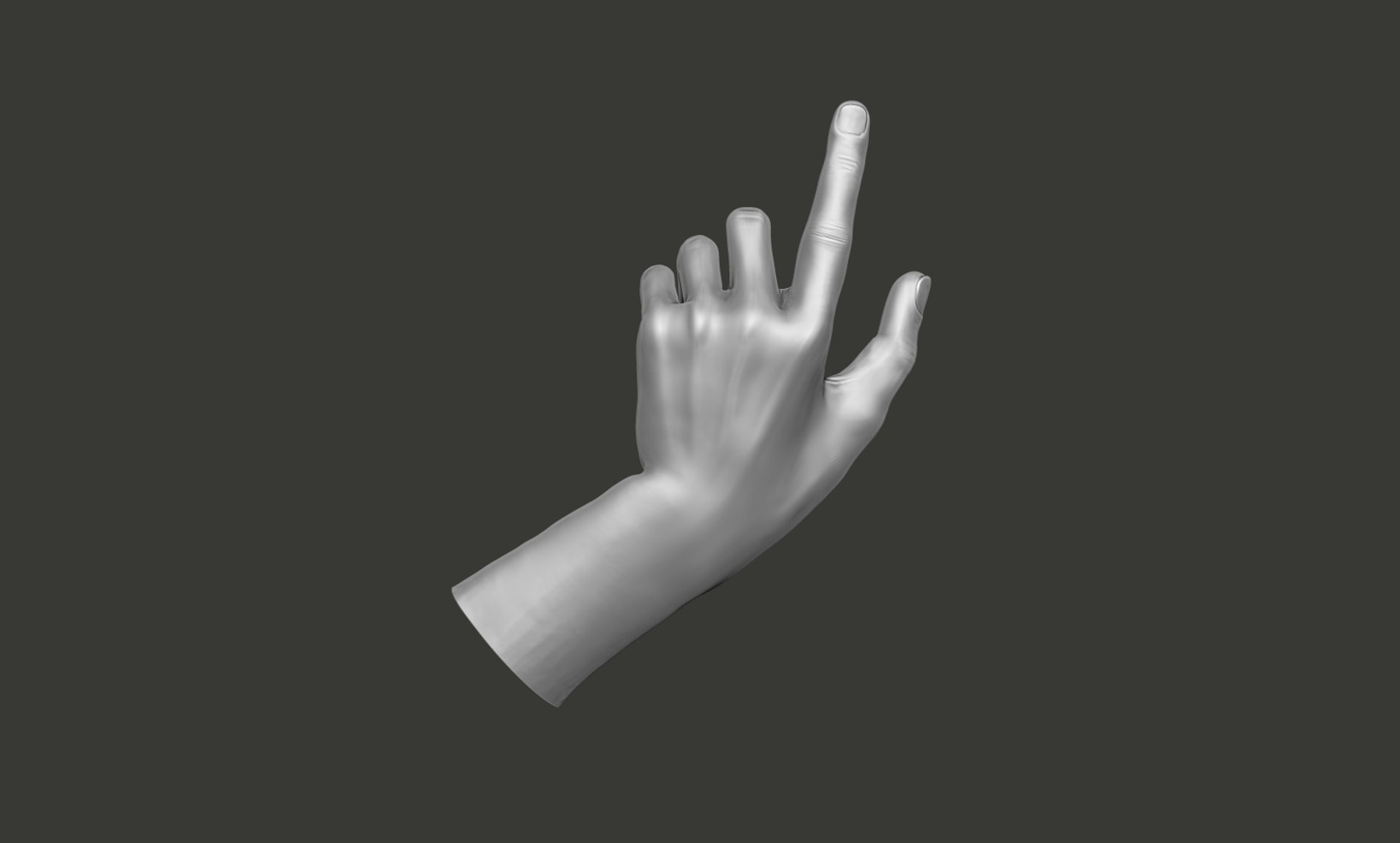 Hand Model - TurboSquid 1380551