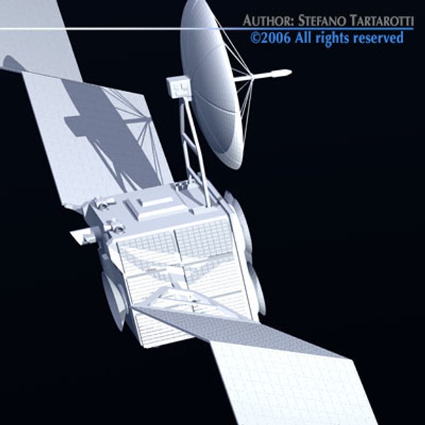 modelo 3d Colección de 4 satélites - TurboSquid 356335